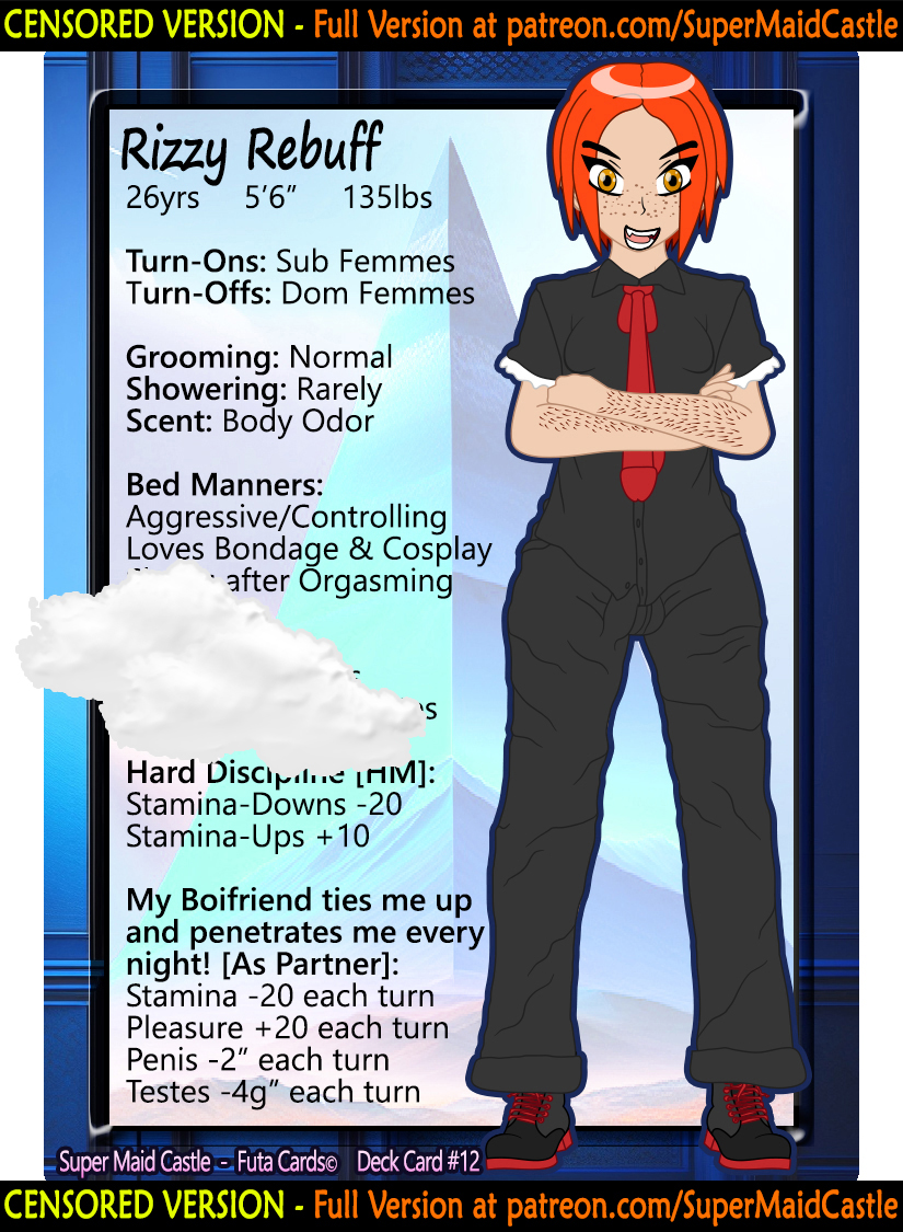 Futa Cards Censored 13 By Supermaidcastle On Deviantart