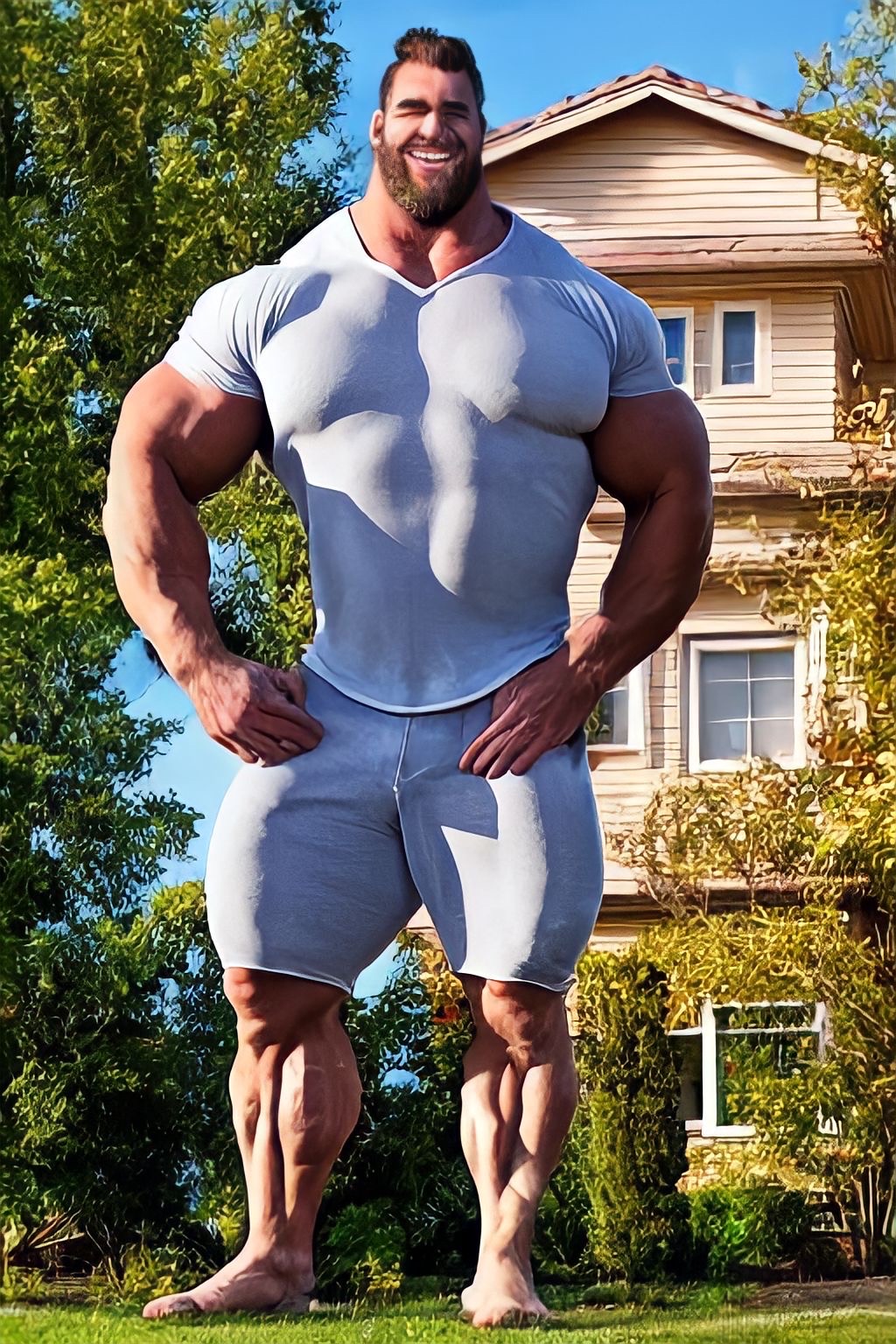 Giant Muscle Man By Atuohs0999 On Deviantart