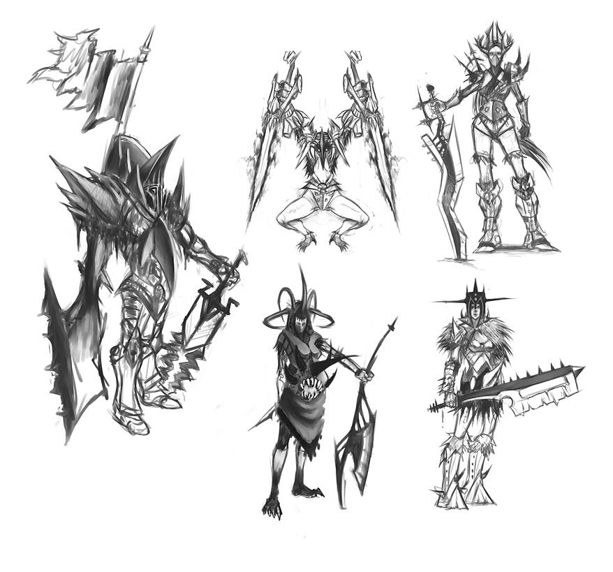 Character Thumbnails - Chaos by Dhex on DeviantArt Character Thumbnails - Chaos by Dhex on DeviantArt