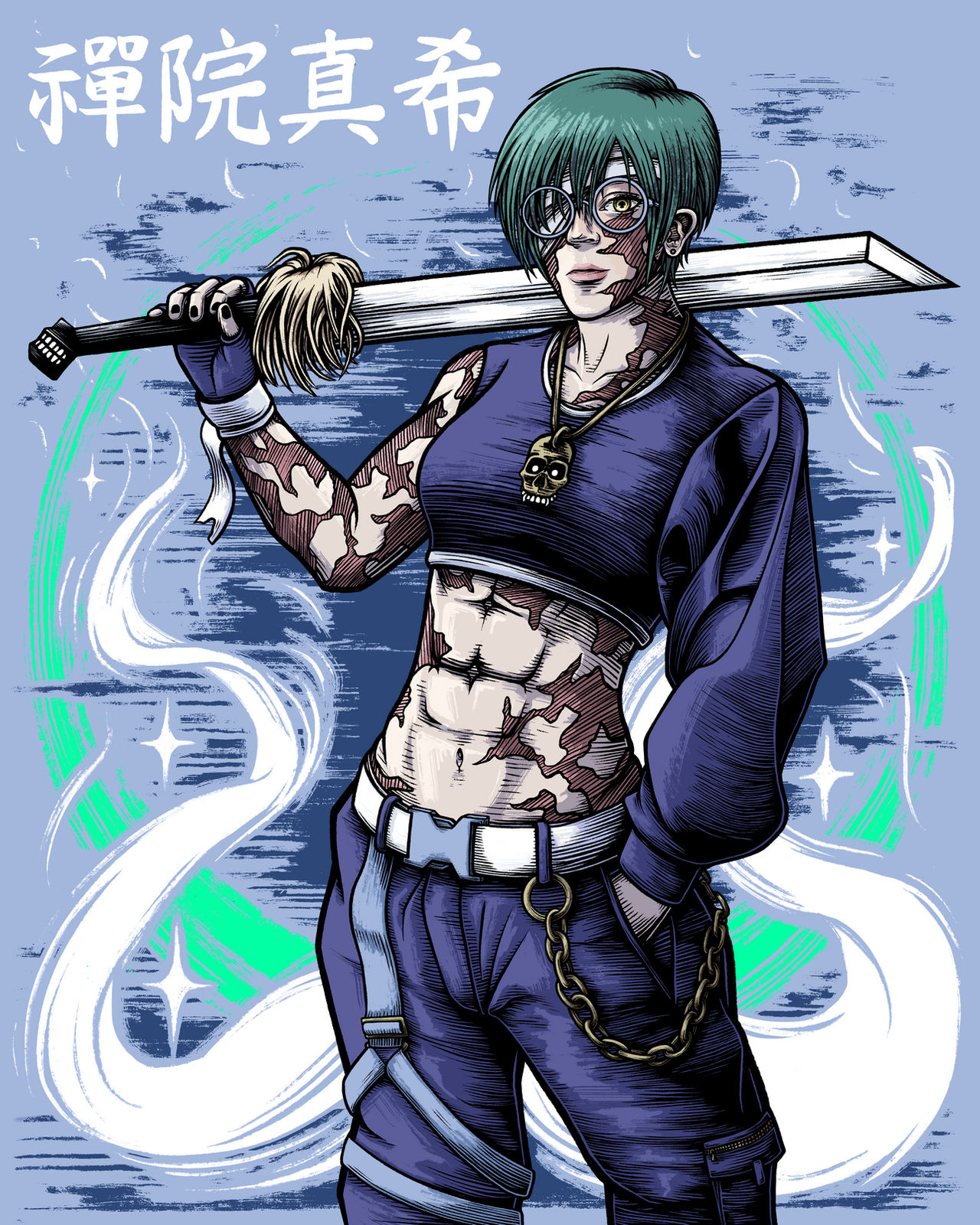 Maki Zenin from Jujutsu Kaisen by GlintintheDark on DeviantArt Maki Zenin from Jujutsu Kaisen by GlintintheDark on DeviantArt