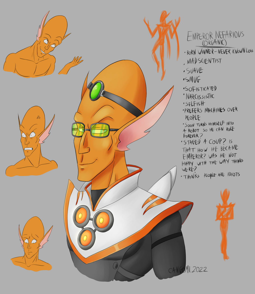 Organic Emperor Nefarious Concept by CANGOMI on DeviantArt Organic Emperor Nefarious Concept by CANGOMI on DeviantArt