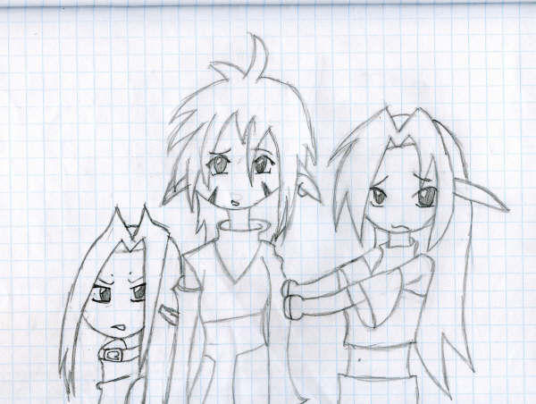 Three chibis by mrsdaisuke on DeviantArt