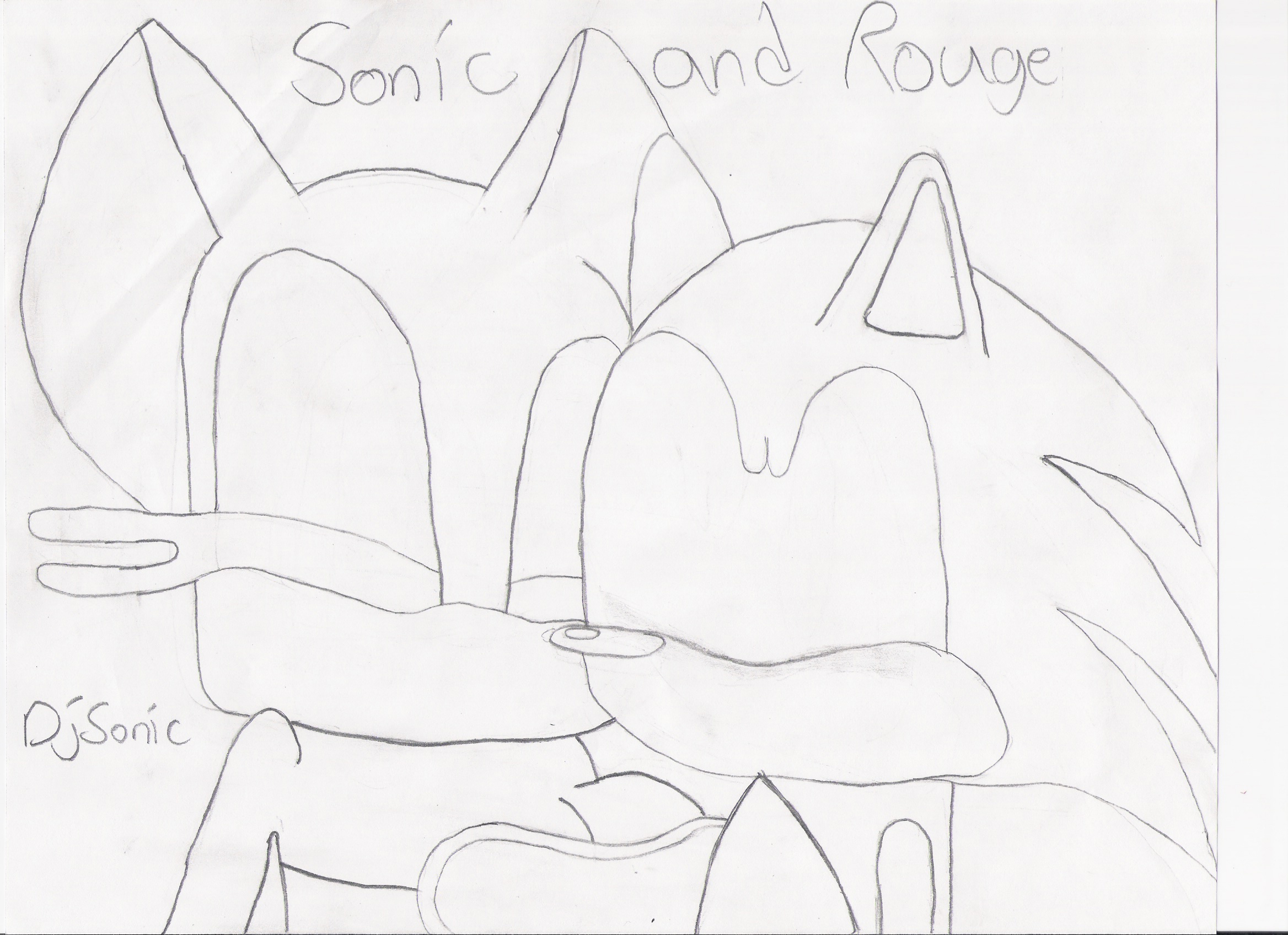 Sonic And Rouge Kissing Again By Sonouge On Deviantart