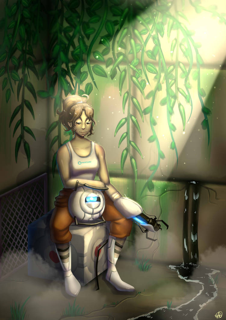 Chell Portal 2 By Kyokobandicoot On Deviantart
