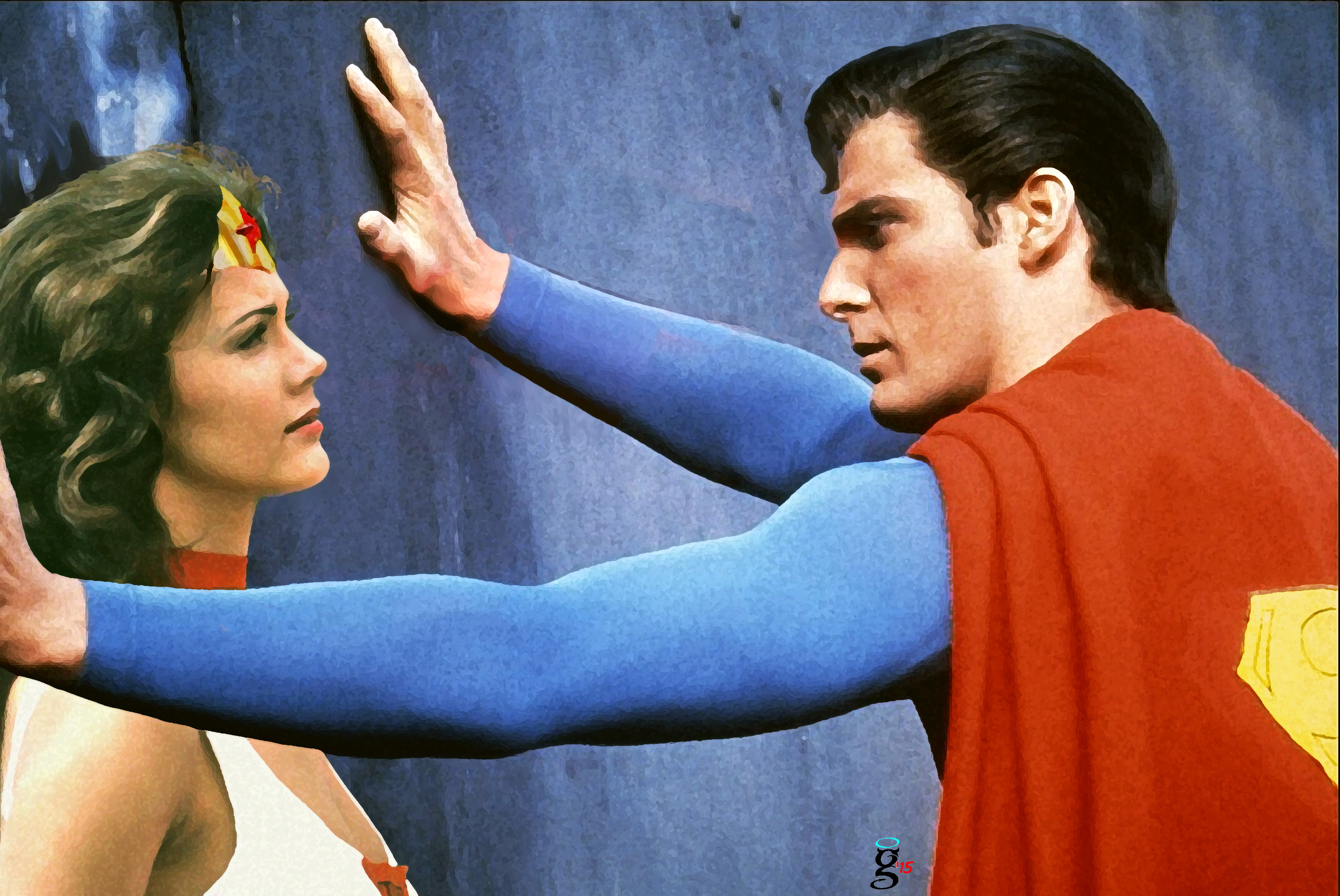 Wonder Lynda And Super Chris By Godstaff On Deviantart