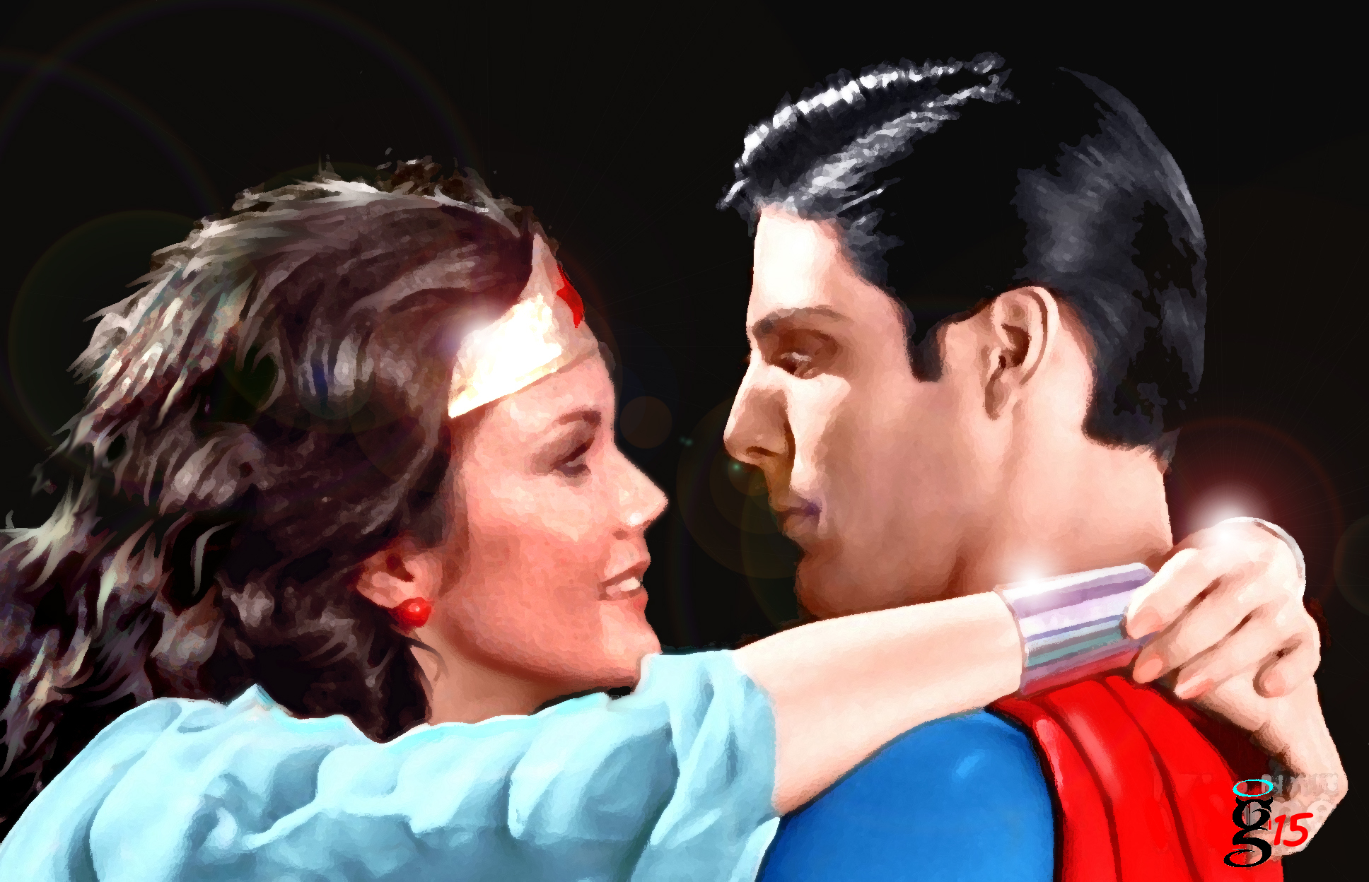 Wonder Lynda And Super Chris 2 By Godstaff On Deviantart
