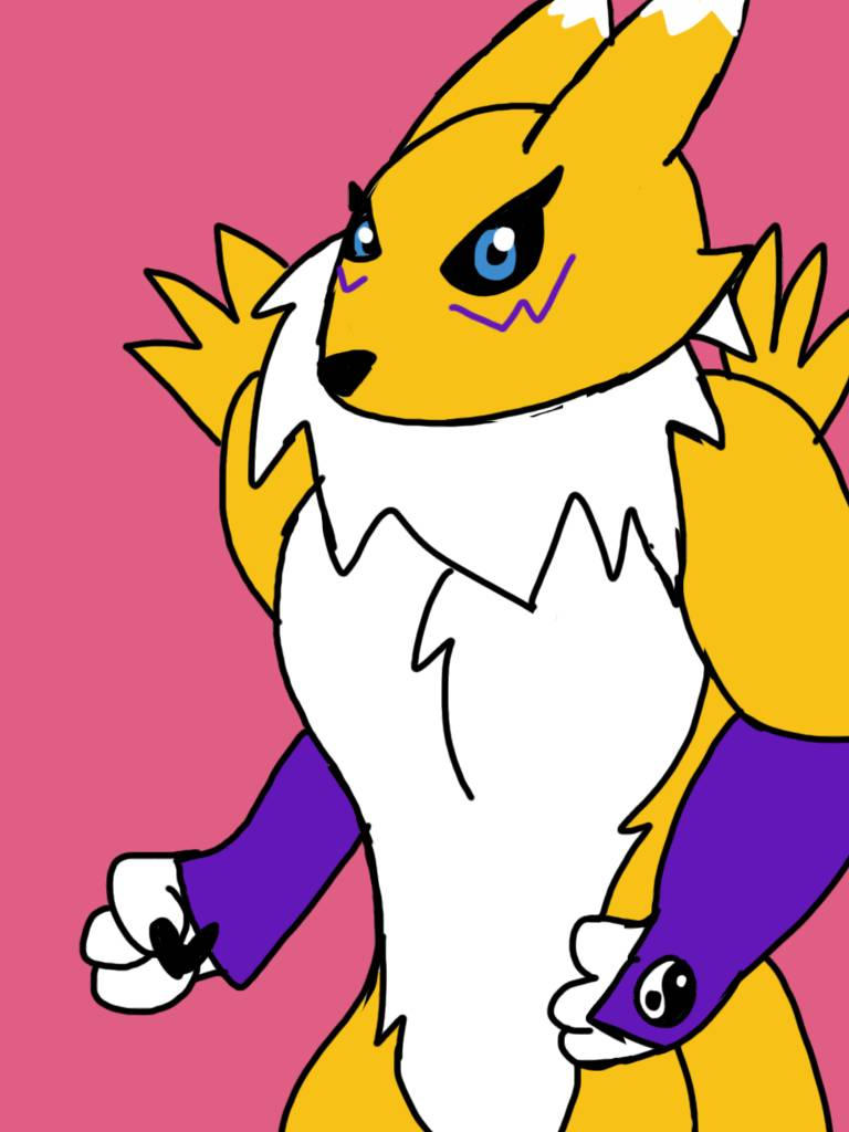 Renamon By Leewolfx On Deviantart