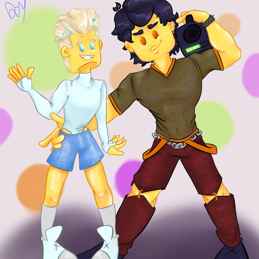 Zane And Cole Glacier By Draw And Yeehaw On Deviantart