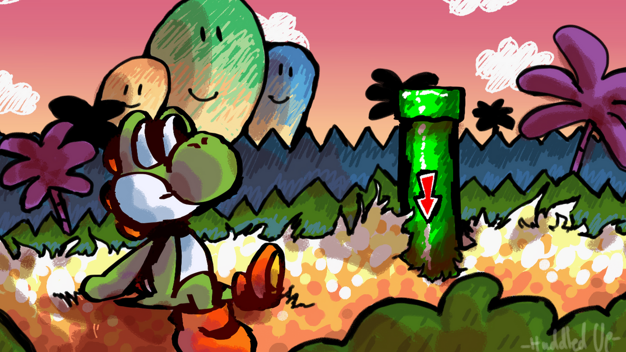 Yoshis Island By Awesomhuds On Deviantart