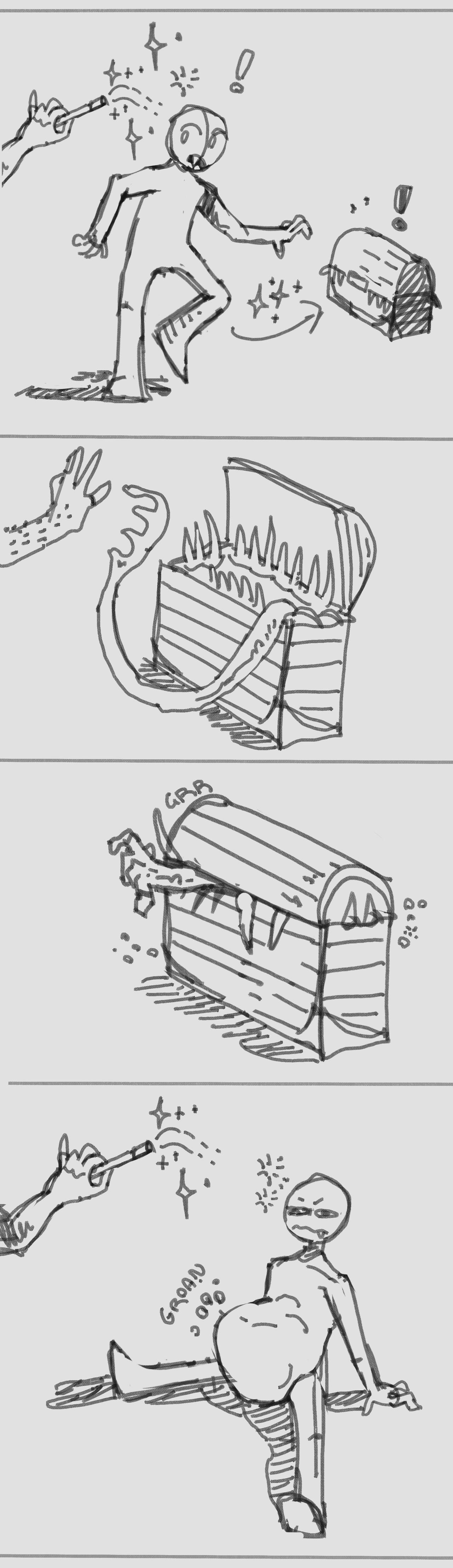 Mimic Vore By 00tealfiend On Deviantart