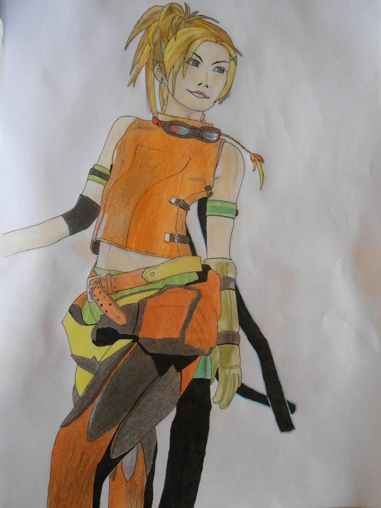 Rikku Ffx By Harajuku2276 On Deviantart