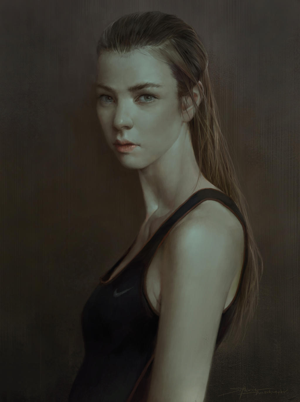 Portrait Of Sport Girl By Therafaarts On Deviantart