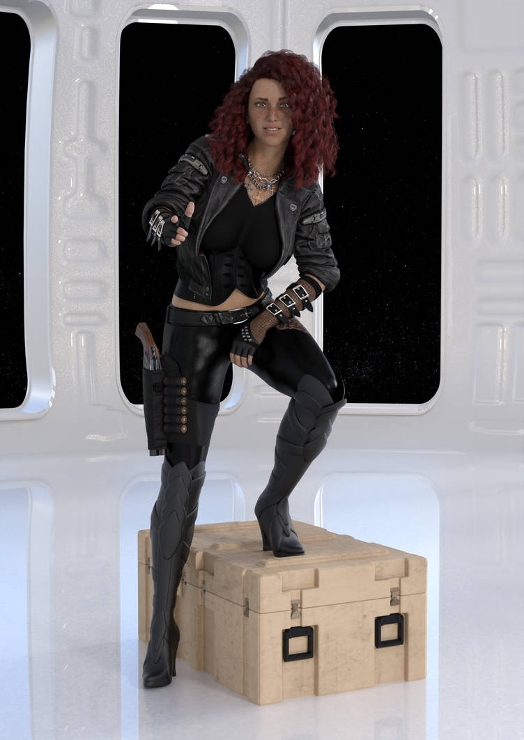 Commission Caitlin Cross By Sharonagathon On Deviantart