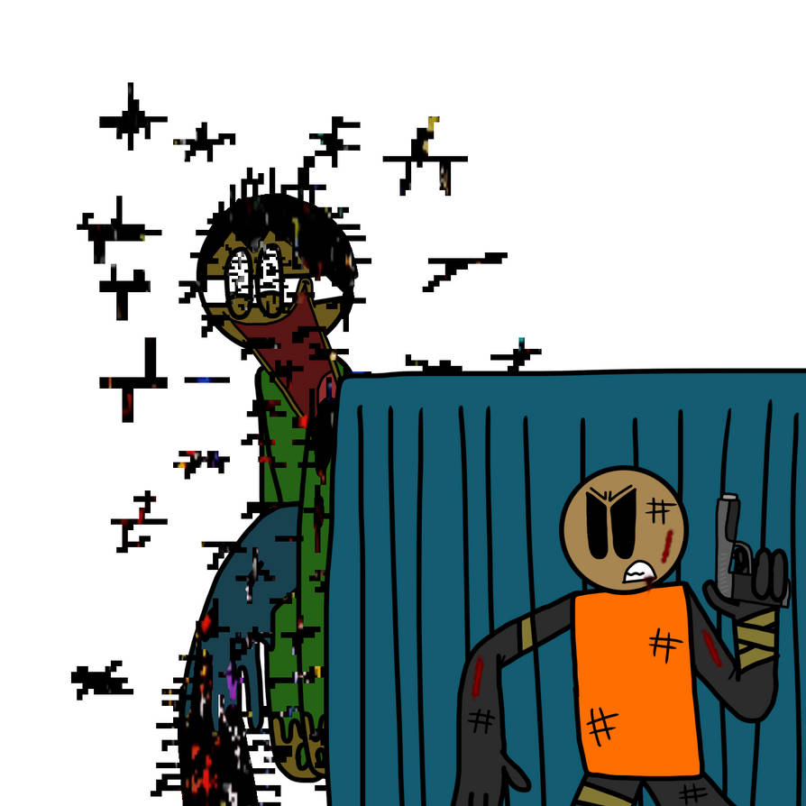 Pibbified Jaeden VS Block by TheHunterRoblox on DeviantArt Pibbified Jaeden VS Block by TheHunterRoblox on DeviantArt