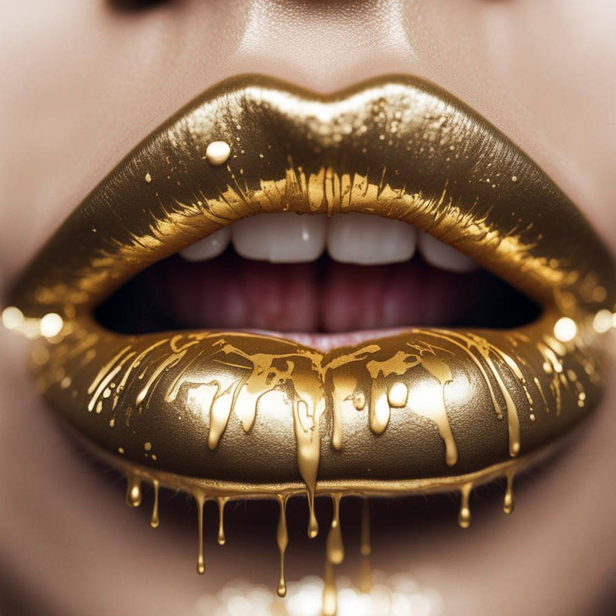 Dripping Lips 12 By Kissmeart On Deviantart