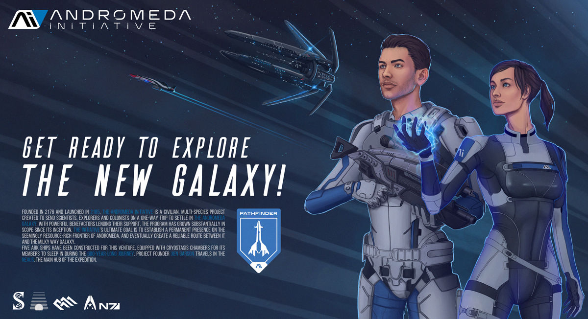Mass Effect Andromeda Poster By Shallete On Deviantart