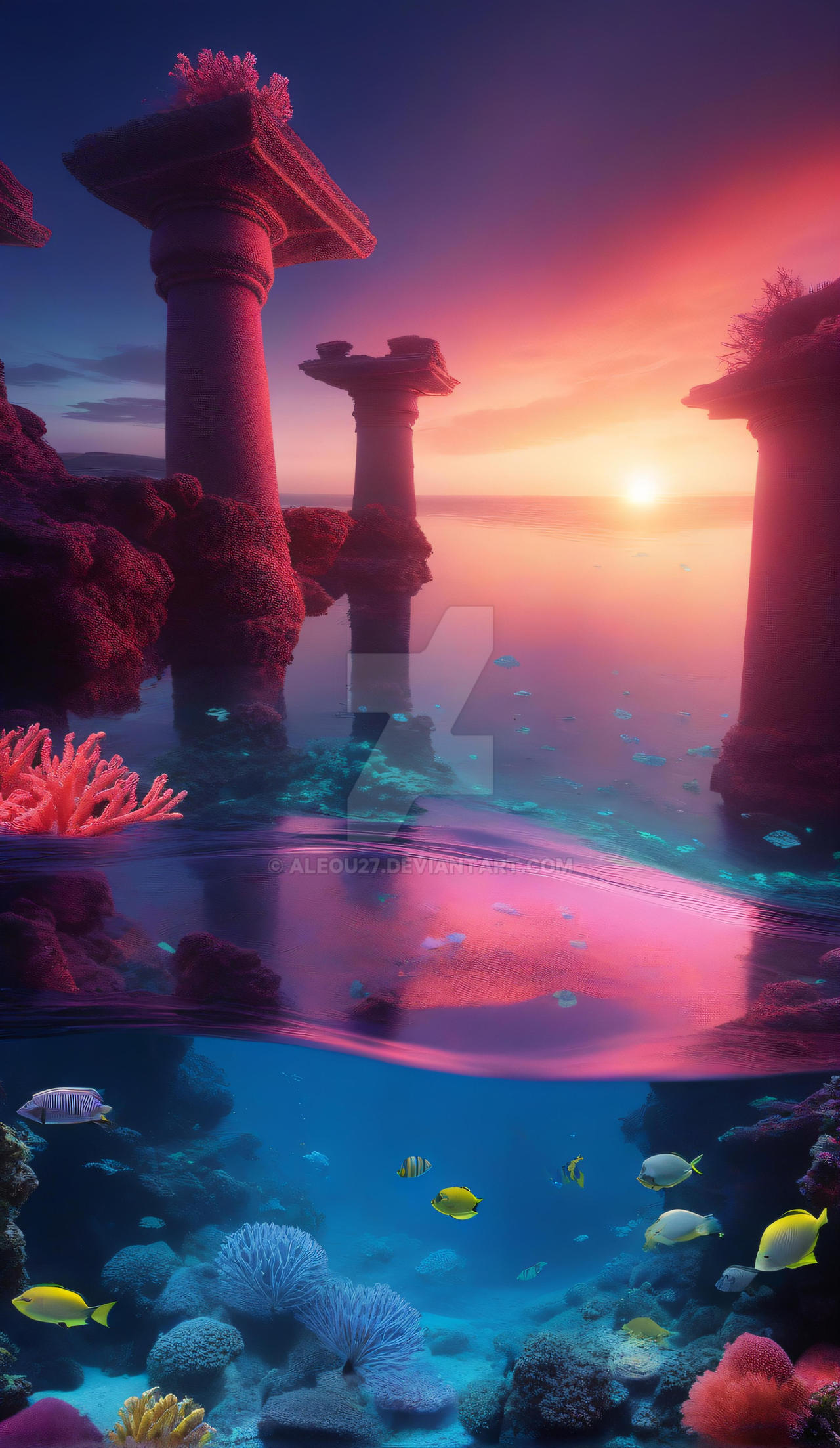 Aqua Enchantment by aleou27 on DeviantArt Aqua Enchantment by aleou27 on DeviantArt