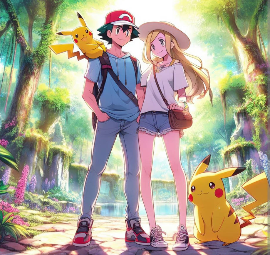 Ash X Lillie By Atharva0714567 On Deviantart