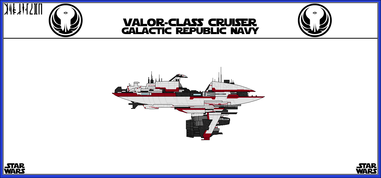 Republic Valor Class Cruiser By Varient54 On Deviantart