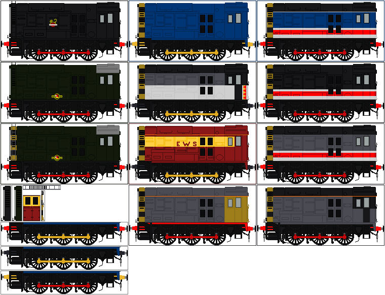 BR Class 08 livery pack V2 (Outdated) by Train48 on DeviantArt BR Class 08 livery pack V2 (Outdated) by Train48 on DeviantArt