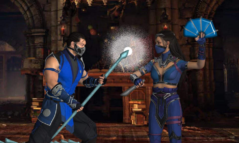 Mk 1 Sub Zero Vs Kitana By Einart1218 On Deviantart