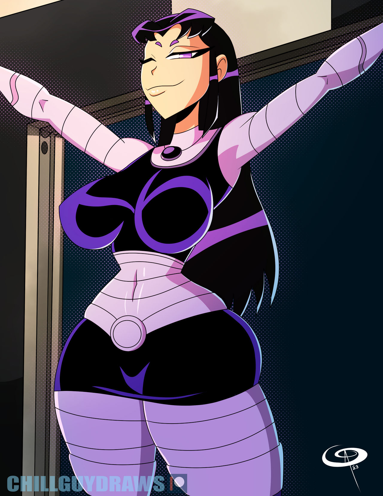 Blackfire Has Arrived Regular Outfit By Chillguydraws On Deviantart