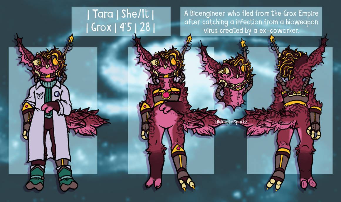 Spore | Tara Ref Sheet by LilcloudofSparkz on DeviantArt Spore | Tara Ref Sheet by LilcloudofSparkz on DeviantArt