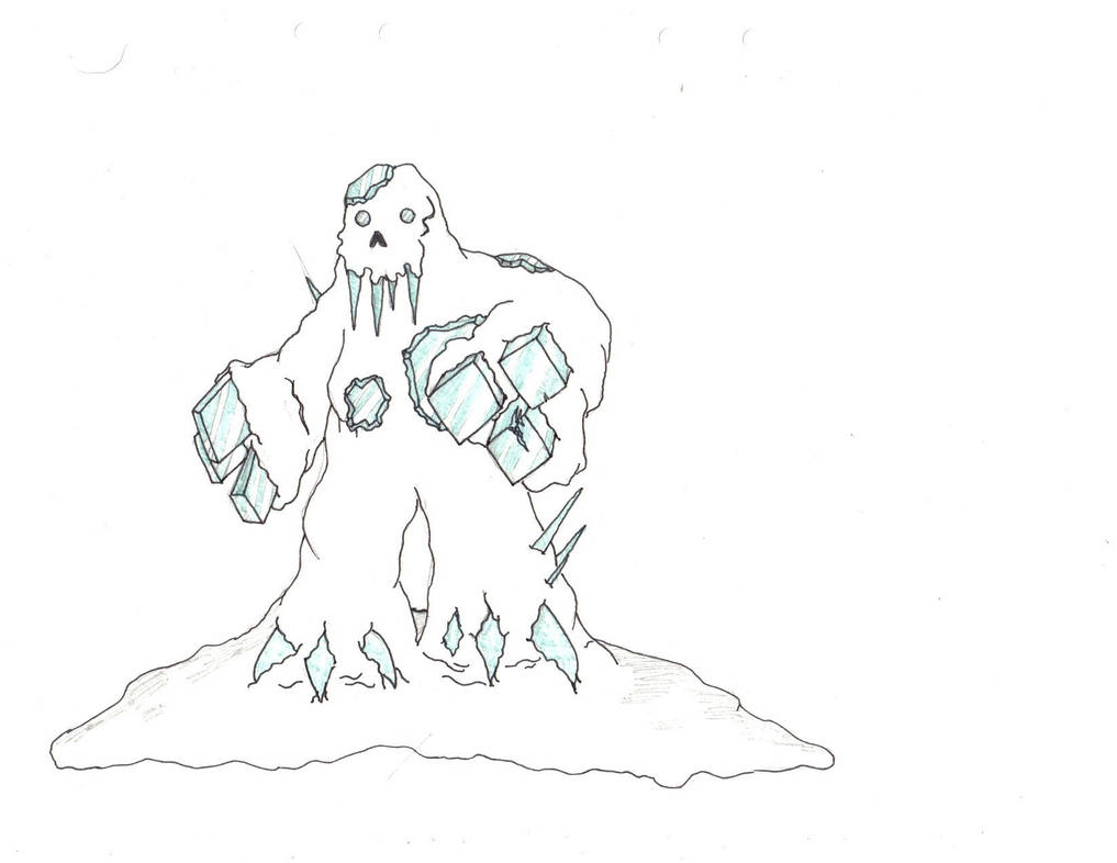 Snow Golem By The Final Kuraiblue On Deviantart