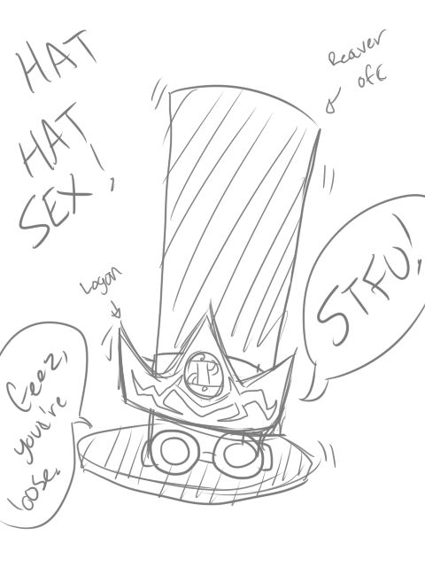 Hat Hat Sex By Celestialess On Deviantart