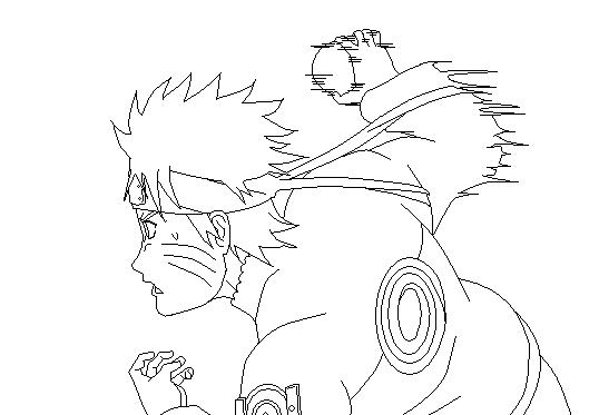 Uzumaki Naruto Line Art by cloudstrife2 on DeviantArt