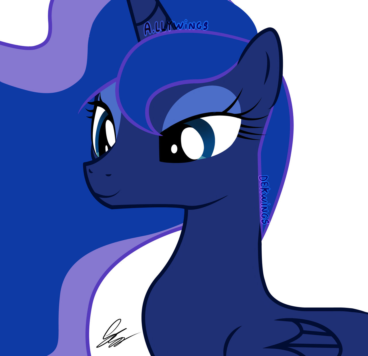 Mlp Princess Luna By Allystairh On Deviantart