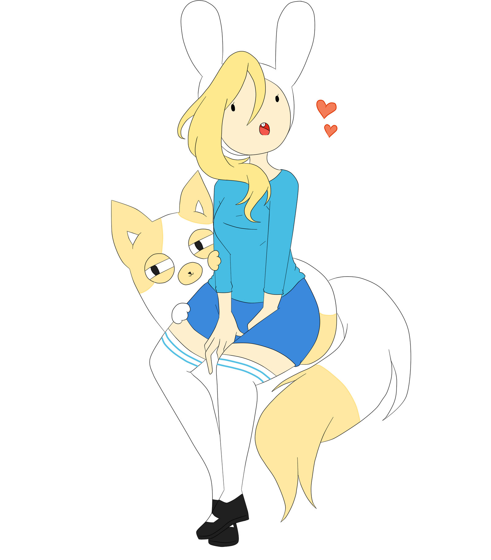 Fionna And Cake By Srtasad On Deviantart