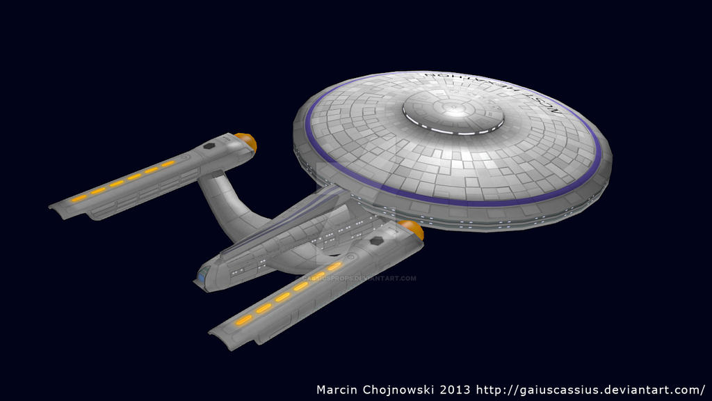 Low-poly Star Trek ship by CassiusProps on DeviantArt Low-poly Star Trek ship by CassiusProps on DeviantArt