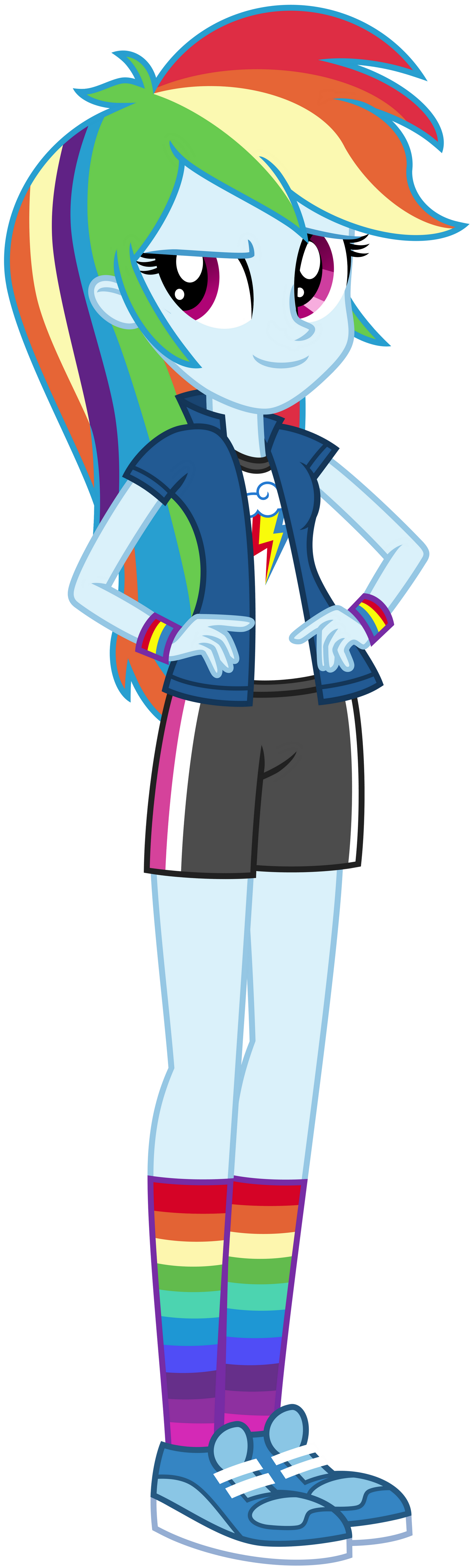 Fall Fashion Rainbow Dash By Emeraldblast63 On Deviantart