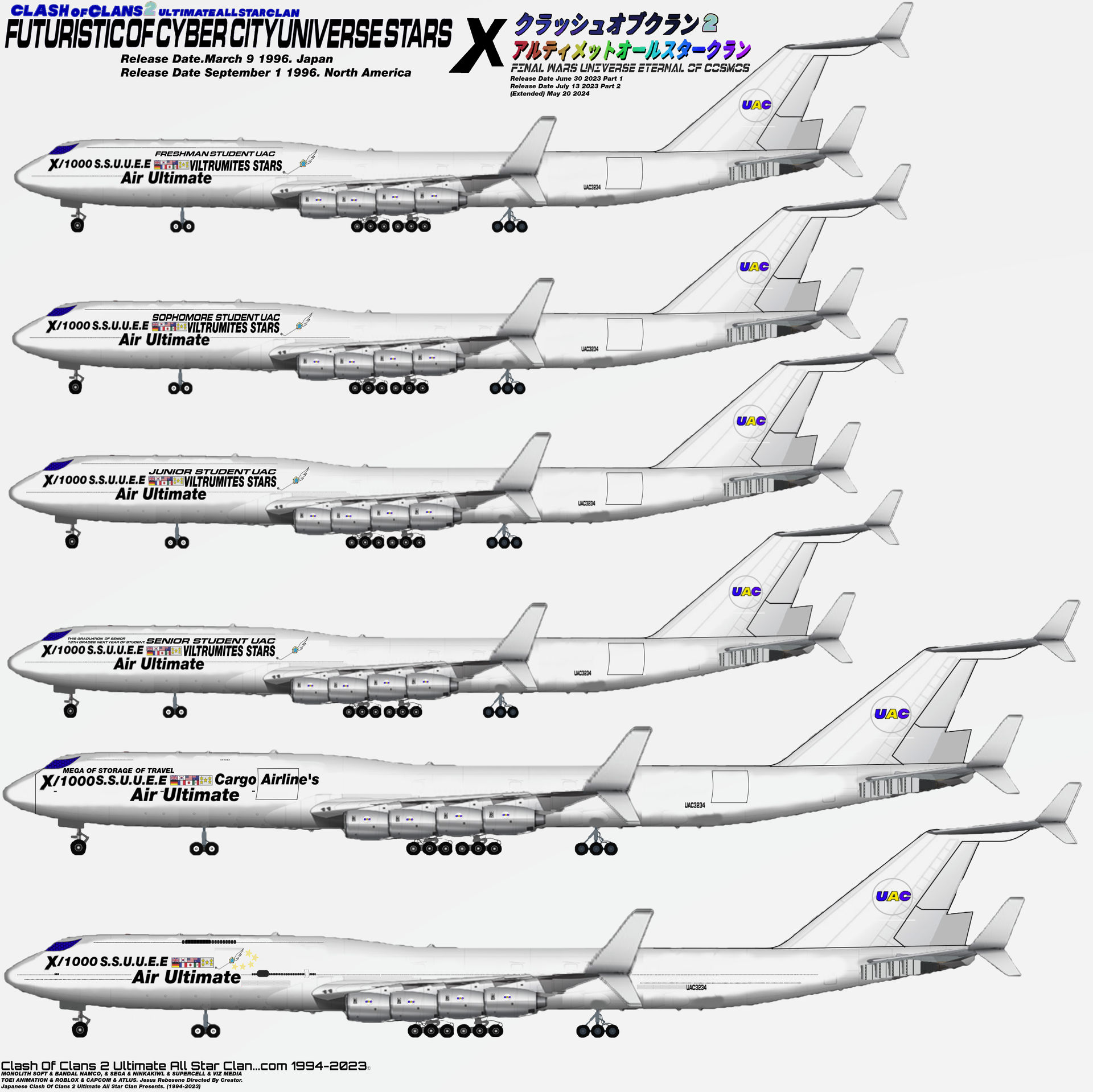 Ultimate Of Airlines Mothership Uac Clan By Raul2007 On Deviantart