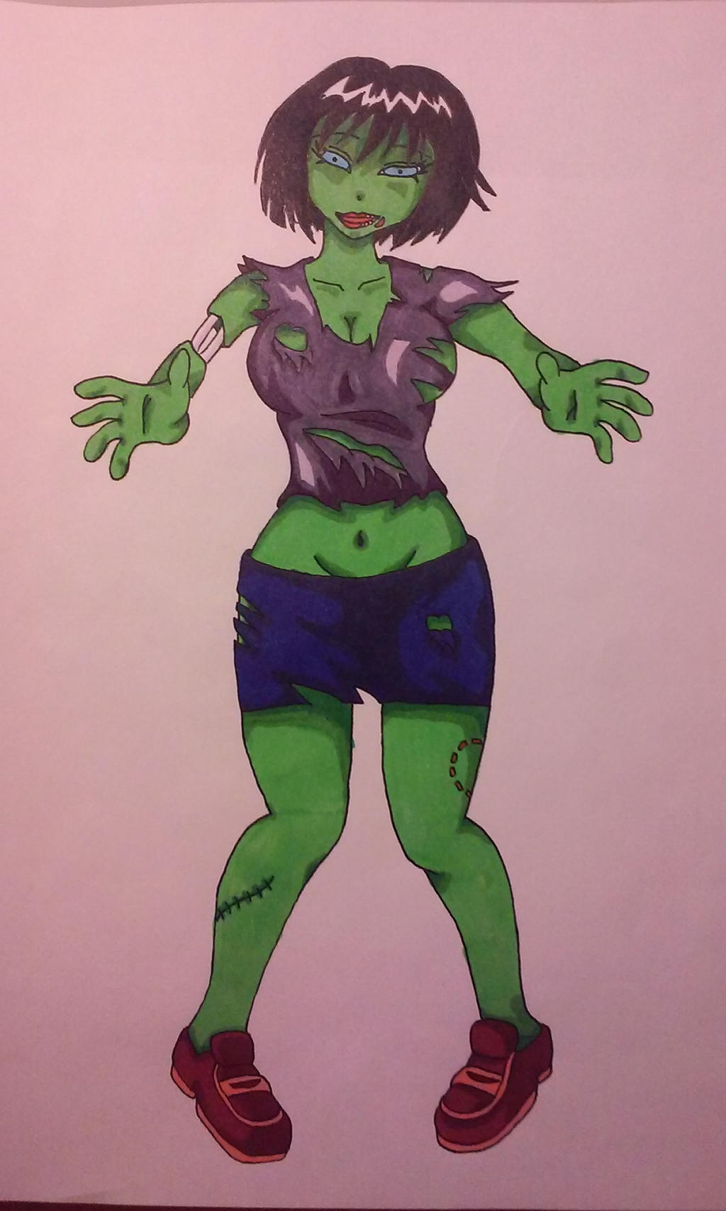Sexy Zombie Concept By Xxzeroxx77 On Deviantart