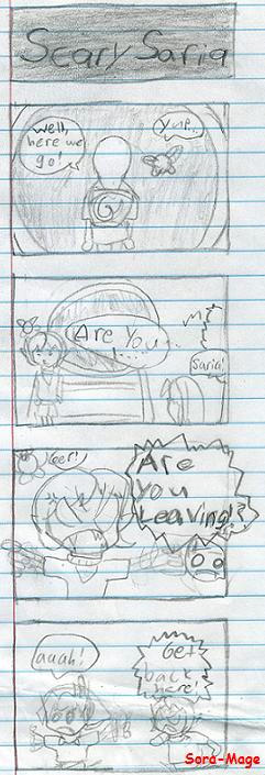 Scary Saria Doujin By Sora Comic On Deviantart