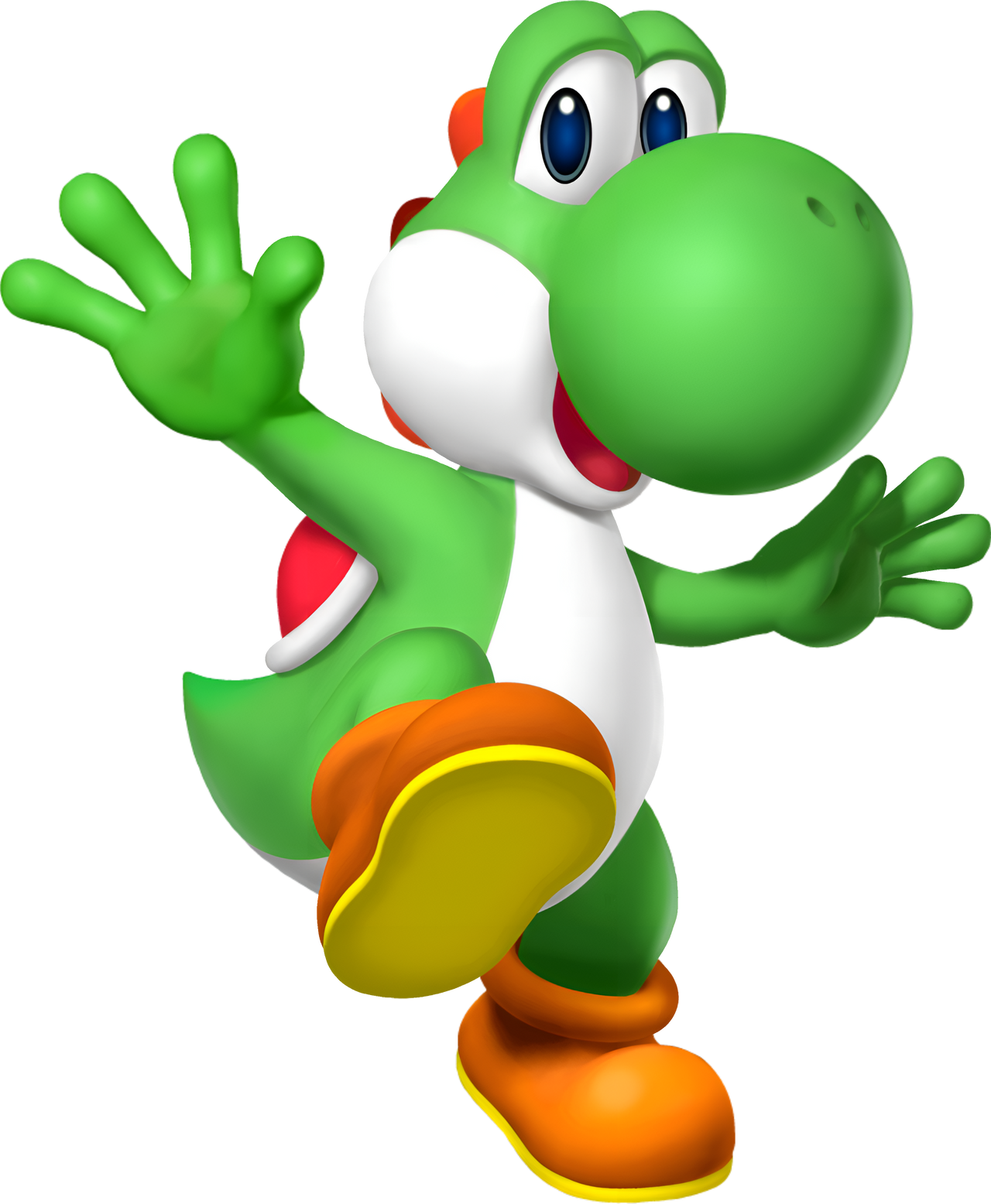 Yoshi Render By Gabrielmarioandsonic On Deviantart