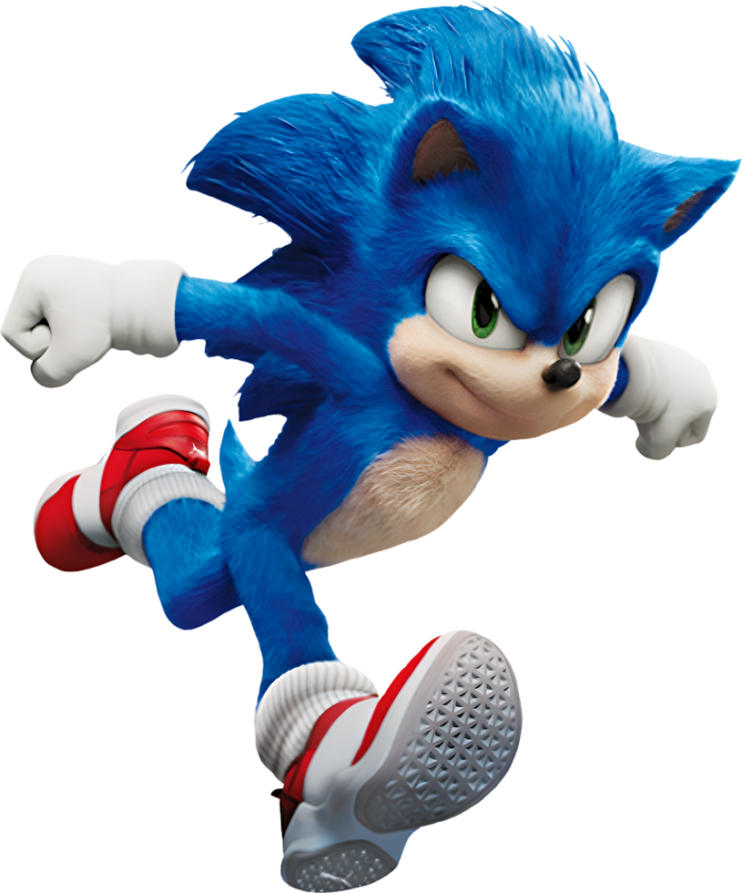 Movie Sonic Running By Gabrielmarioandsonic On Deviantart