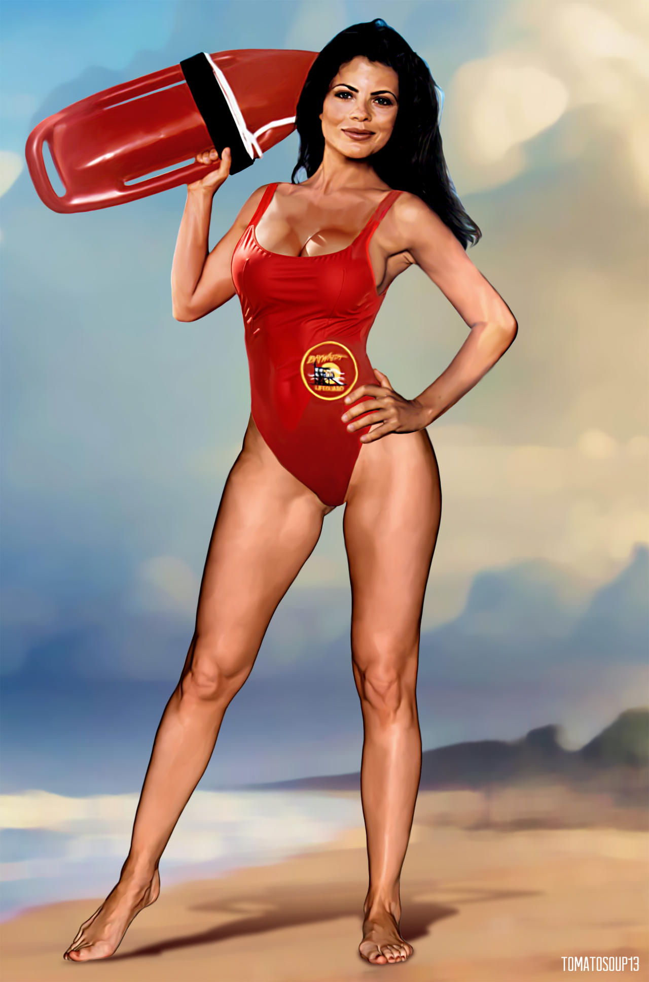 Baywatch Yasmine Bleeth By Wolverine103197 On Deviantart