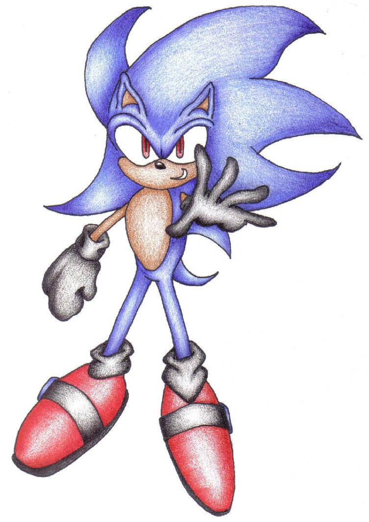 Evil Sonic by mitchellp on DeviantArt