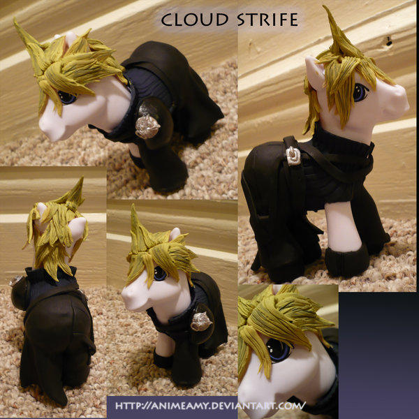 Cloud Strife by customlpvalley on DeviantArt