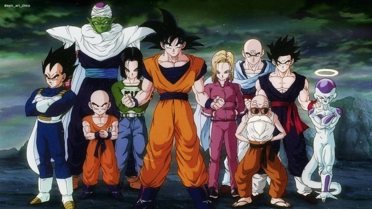 Z-fighters DBS by OFEpicArt on DeviantArt Z-fighters DBS by OFEpicArt on DeviantArt
