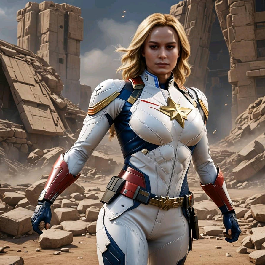 Captainmarvel Brielarson By Mp32as On Deviantart