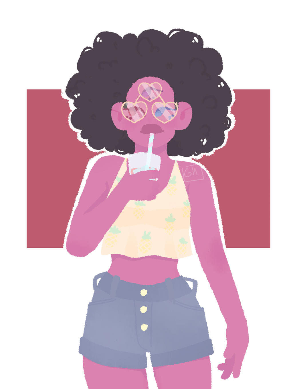 Su Garnet Fanart By Gabygabyn On Deviantart