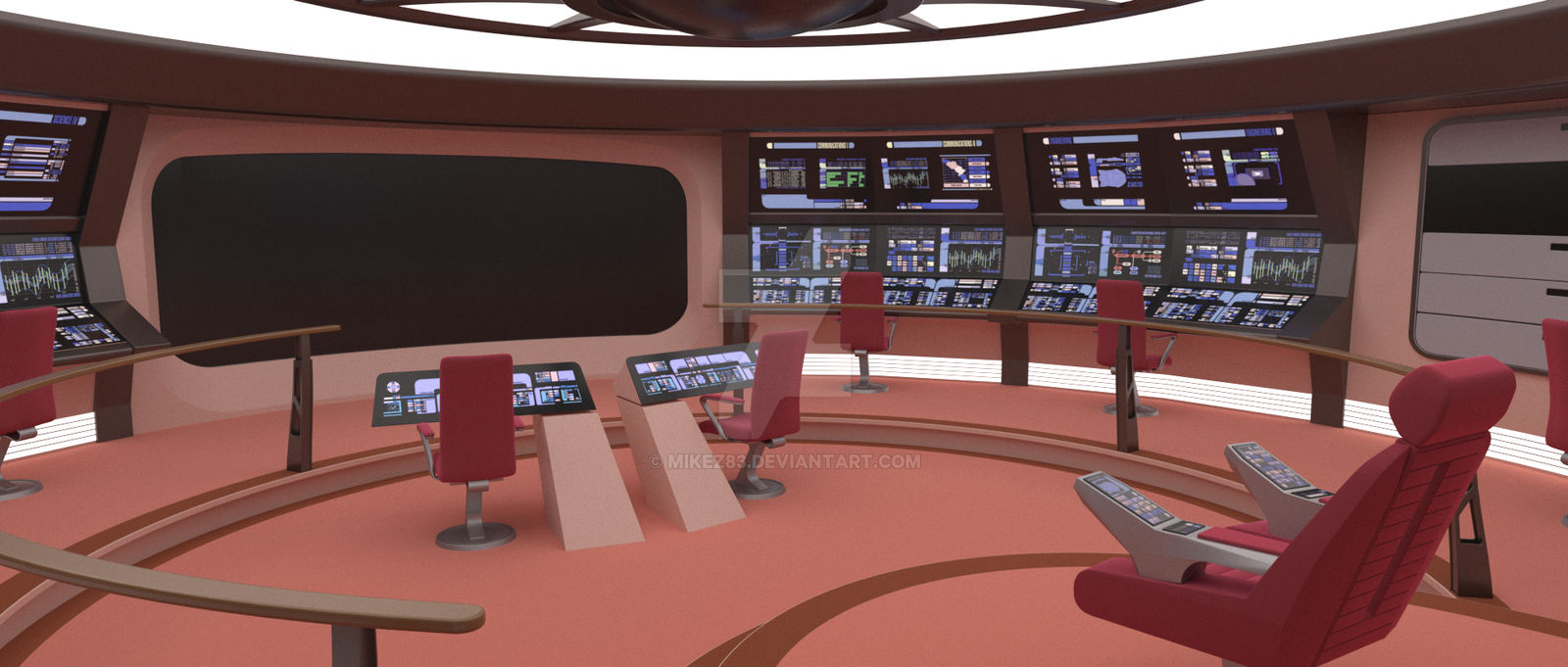 Tng Steamrunner Class Bridge 001b By Mikez83 On Deviantart