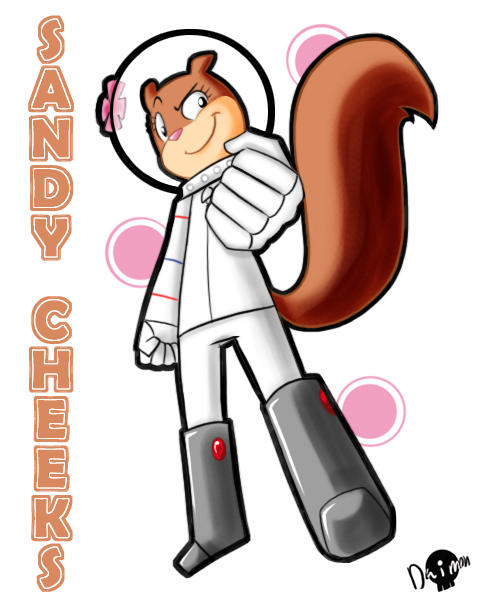 Sandy Cheeks By Xxdaimonxx On Deviantart