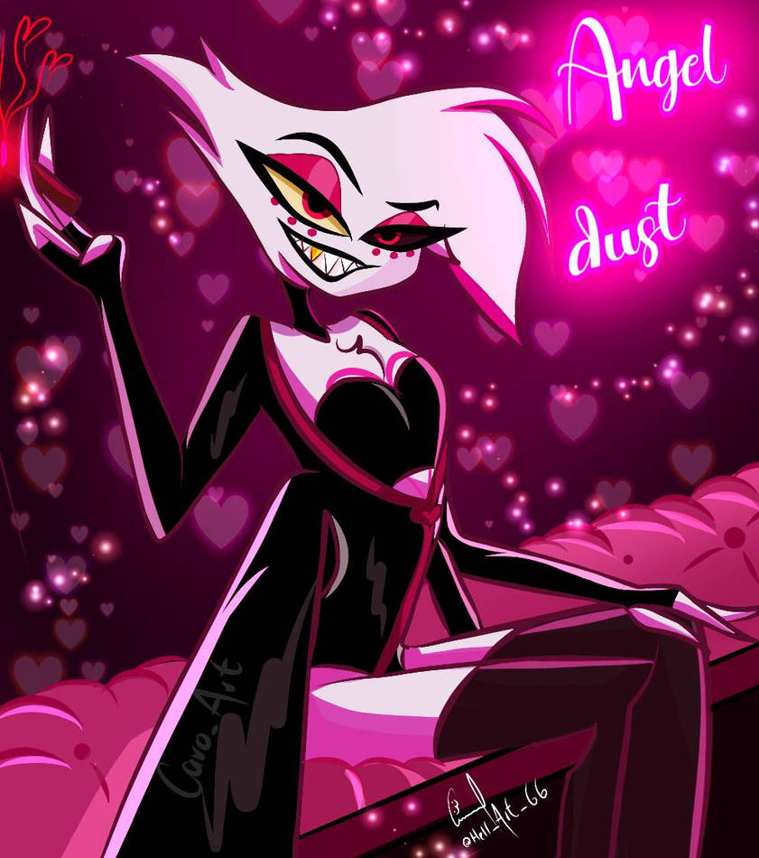 Fan Art Angel Dust By Caroart66 On Deviantart