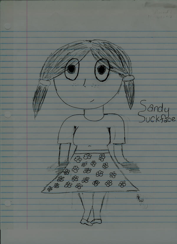 Sandy Suckface by BreakingtheCycle on DeviantArt