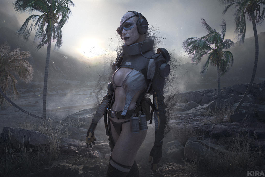 Metal Gear Solid V Skull Sniper Cosplay Part 2 By Frauhaku On